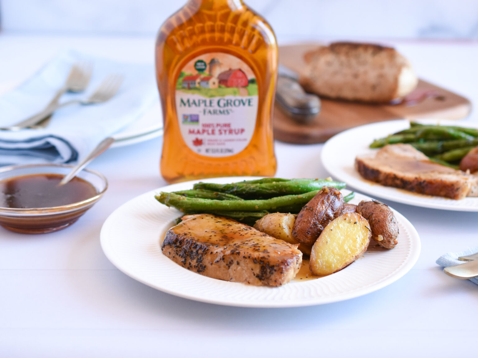 Maple-Dijon Pork Loin - Maple Grove Farms