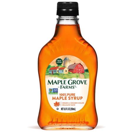 100% Pure Maple Syrup, Grade A Golden Color